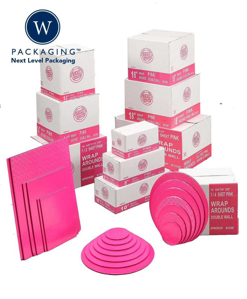 Double Wall Round and Sheet Wrap Arounds - Packaging Unlimited