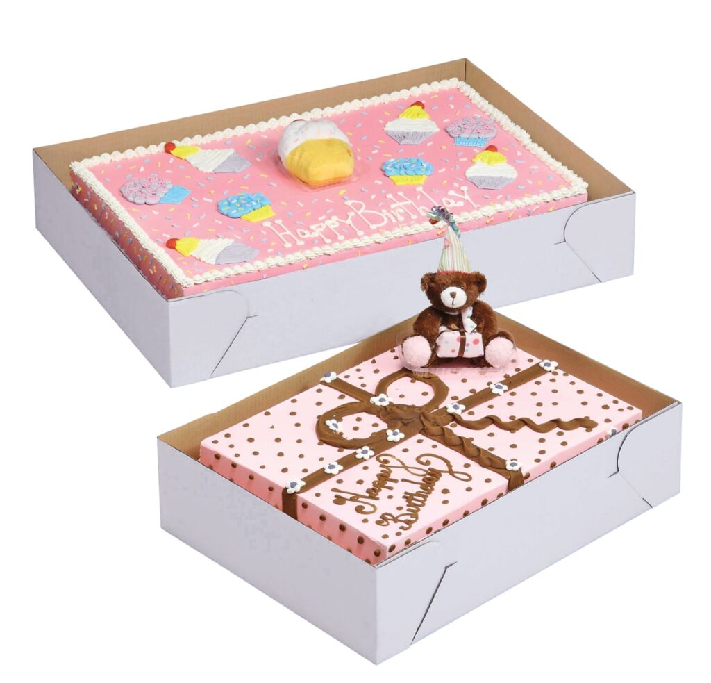 Plain Oversized Cake Boxes - Packaging Unlimited